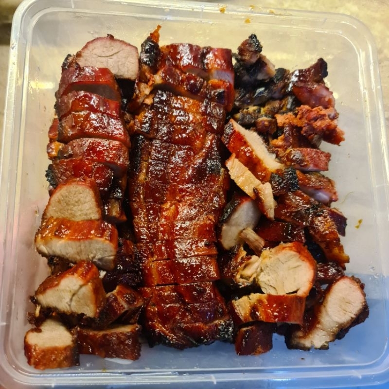 Jual Pork Charsiu Premium 1 kg / Babi Panggang Merah / Charsiu pork ...