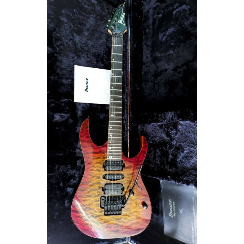 Jual Gitar Ibanez RG premium tremolo pickup Dimarzio/Ibz edge 2 zps ...