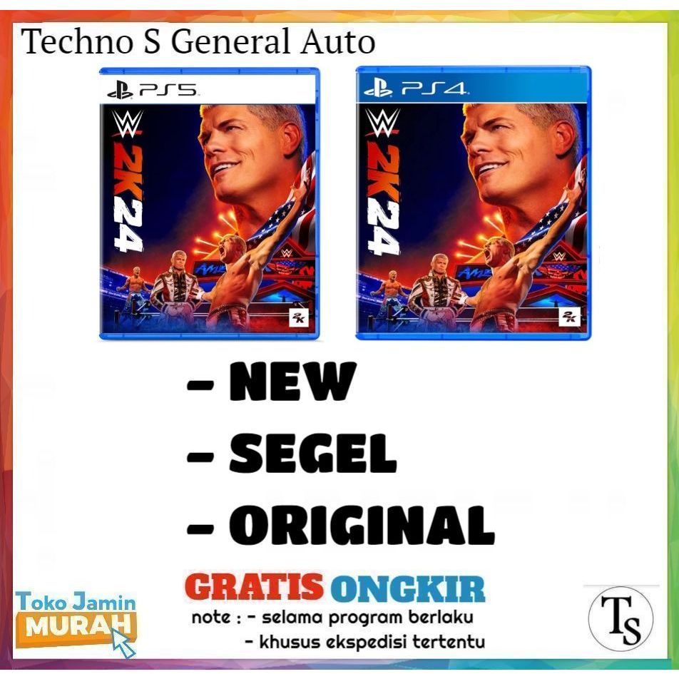 Jual PS4 PS5 W2K24 PS 5 PS 4 WWE 2K24 Smackdown 24 | Shopee Indonesia