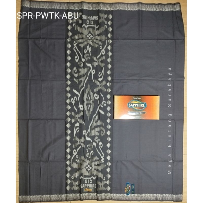 Jual Sarung Laki-laki Dewasa SAPPHIRE Polos Warna Tumpal Kembang (PWTK) | Shopee Indonesia