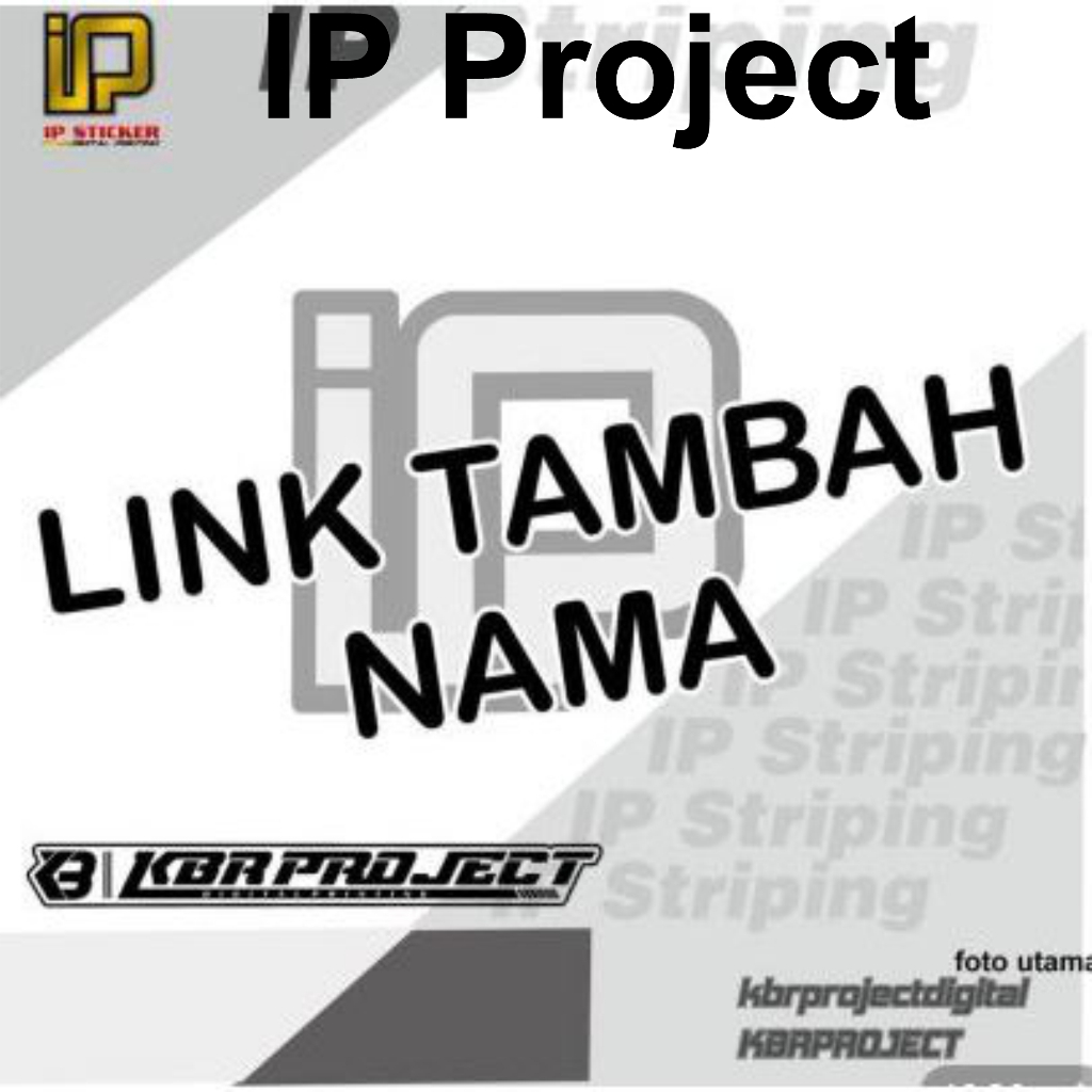 Jual Tambah Nama Rubah Warna - Link Tambah Nama/rubah warna Sticker ...