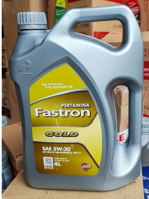 Jual OLI MESIN PERTAMINA FASTRON GOLD SAE 5W-30 (4 Liter) | Shopee ...