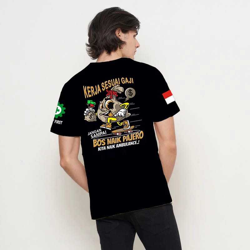 Jual kaos distro beda bos beda gaji salah bos kerja bakti, atasan viral ... Jual kaos distro beda bos beda gaji salah bos kerja bakti, atasan viral ...