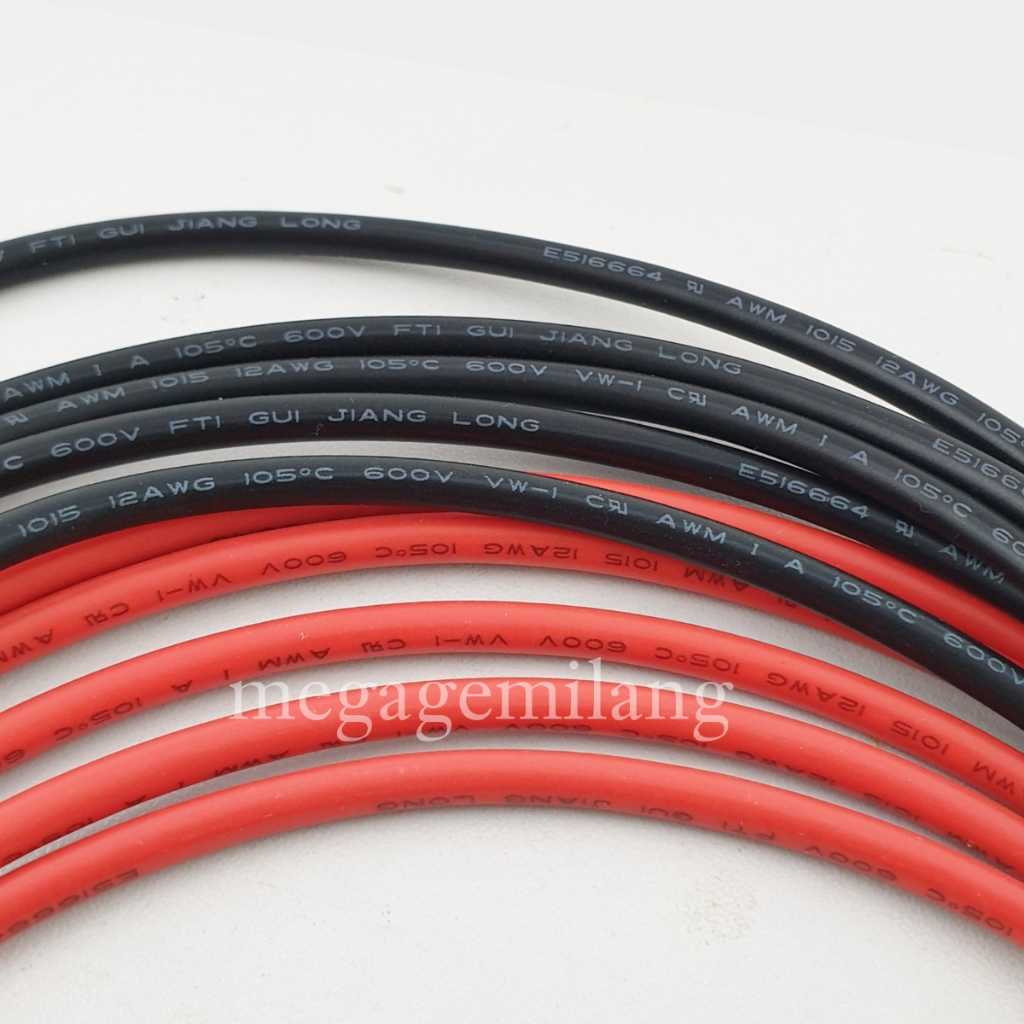 Jual Kabel AWG 12 / Kabel 12 AWG ( harga meteran ) | Shopee Indonesia