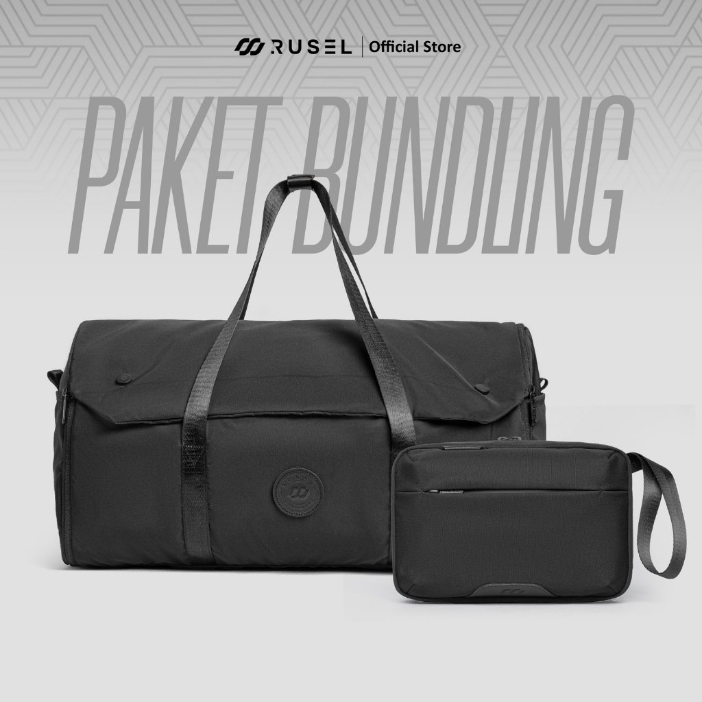 Jual RUSEL CO | Exclusive Bundling Hemat Travel Bag Parker dan Handbag ...