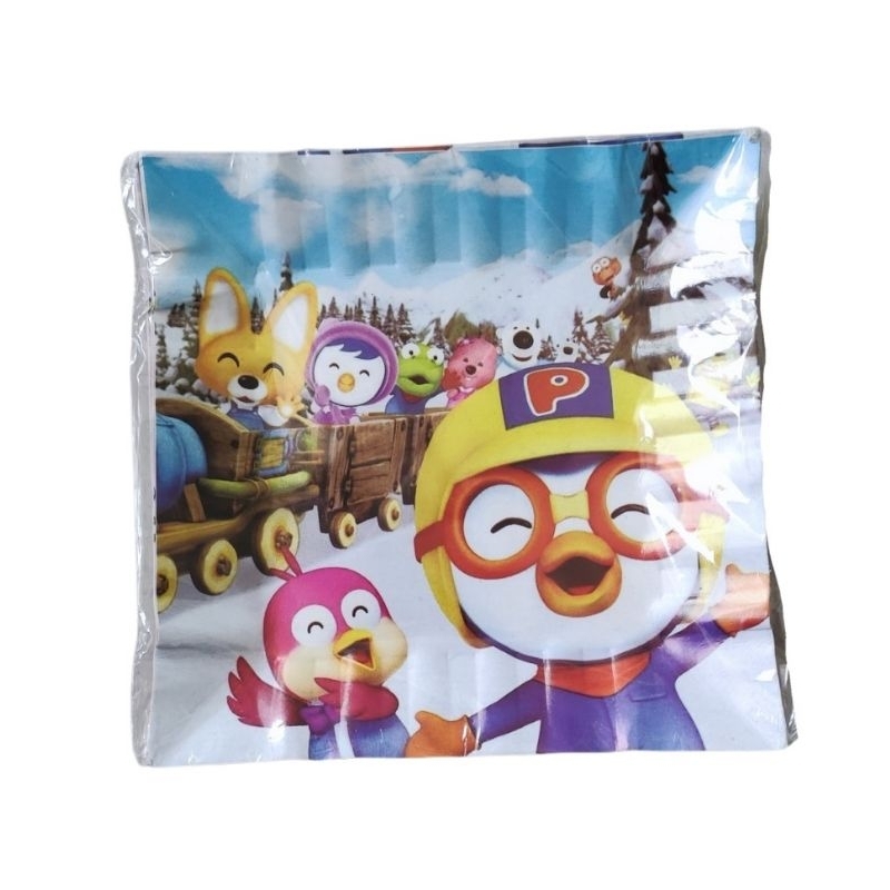 Jual Piring kertas PORORO piring snack ultah piring kue ulang tahun ...