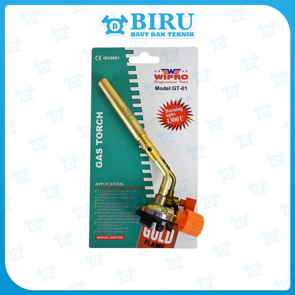 Jual WIPRO Kepala Gas Kaleng Korek Gas Manual Ignition Gas Torch | Shopee Indonesia