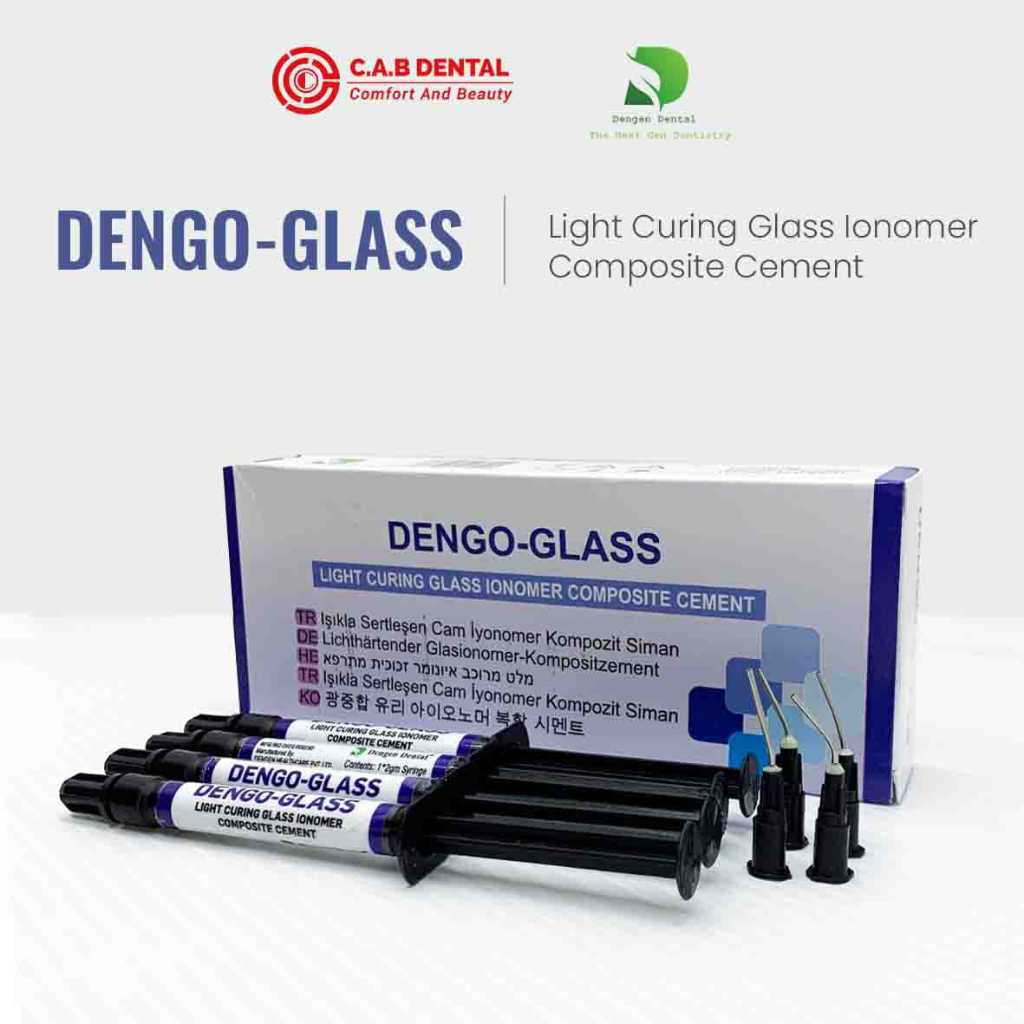 Jual Dengen Dengo-glass Light Curing Glass ionmer Cement GIC Dental ...