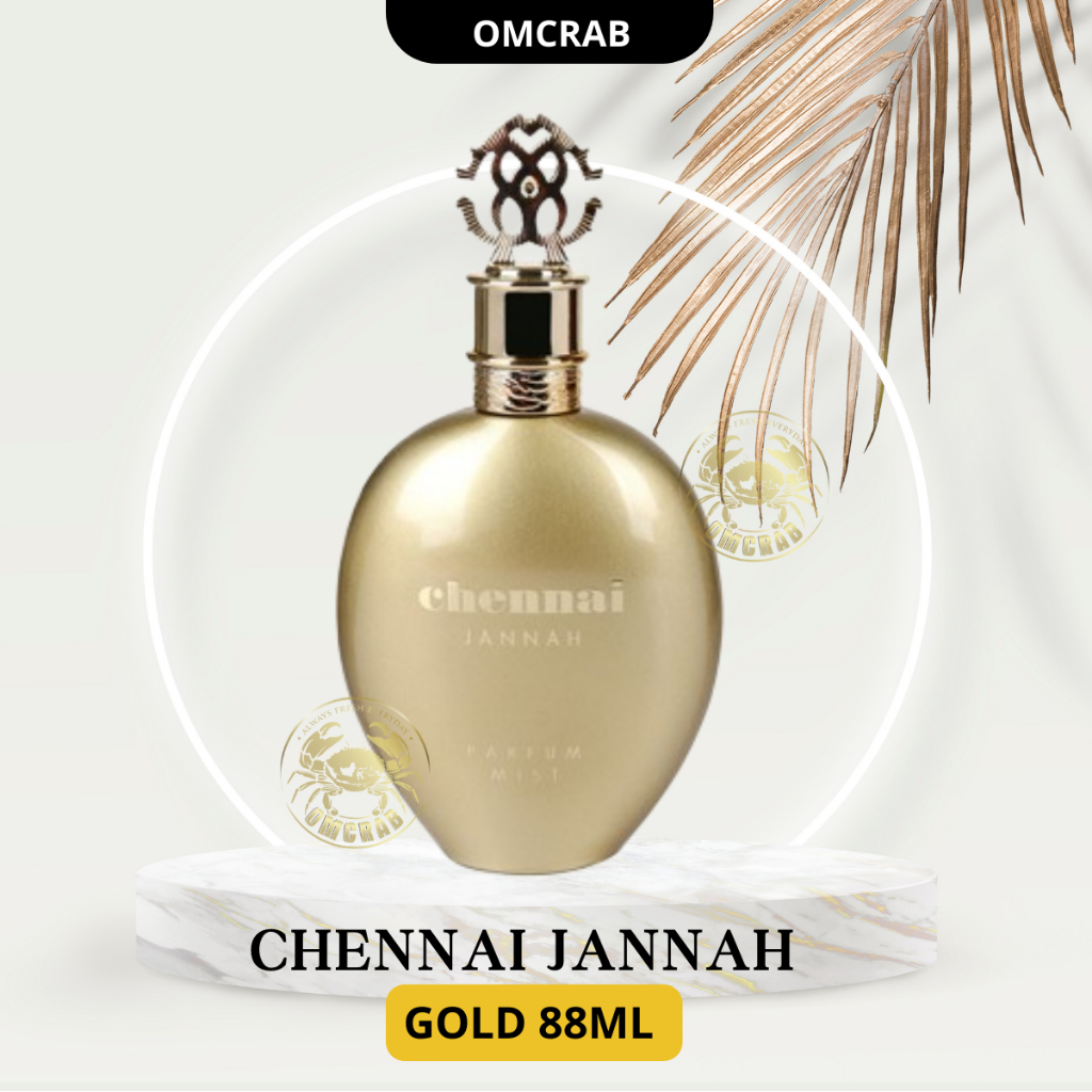 Jual Chennai Parfum Mist Jannah 88ml Gold | Shopee Indonesia
