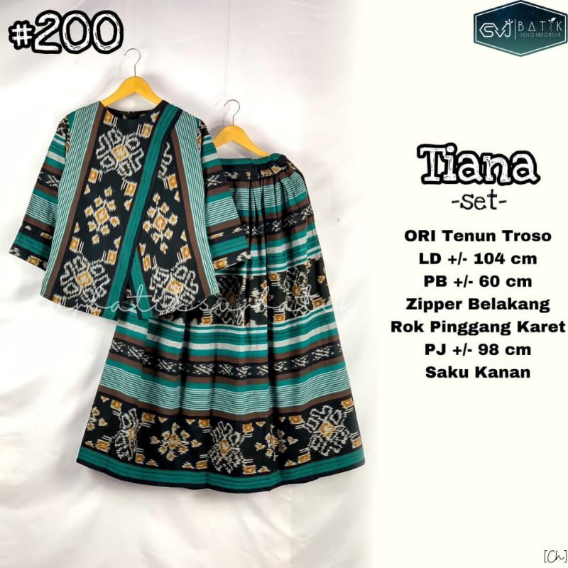 Jual SETELAN TENUN WANITA KEKINIAN | SET ATASAN BLOUSE DAN BAWAHAN ROK ...