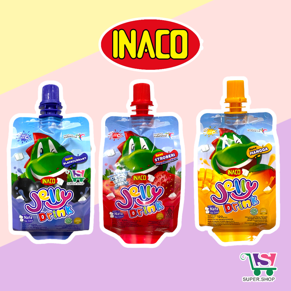 Jual Inaco Jelly DRINK Minuman Jeli Nata de Coco 120 Gram | Shopee ...