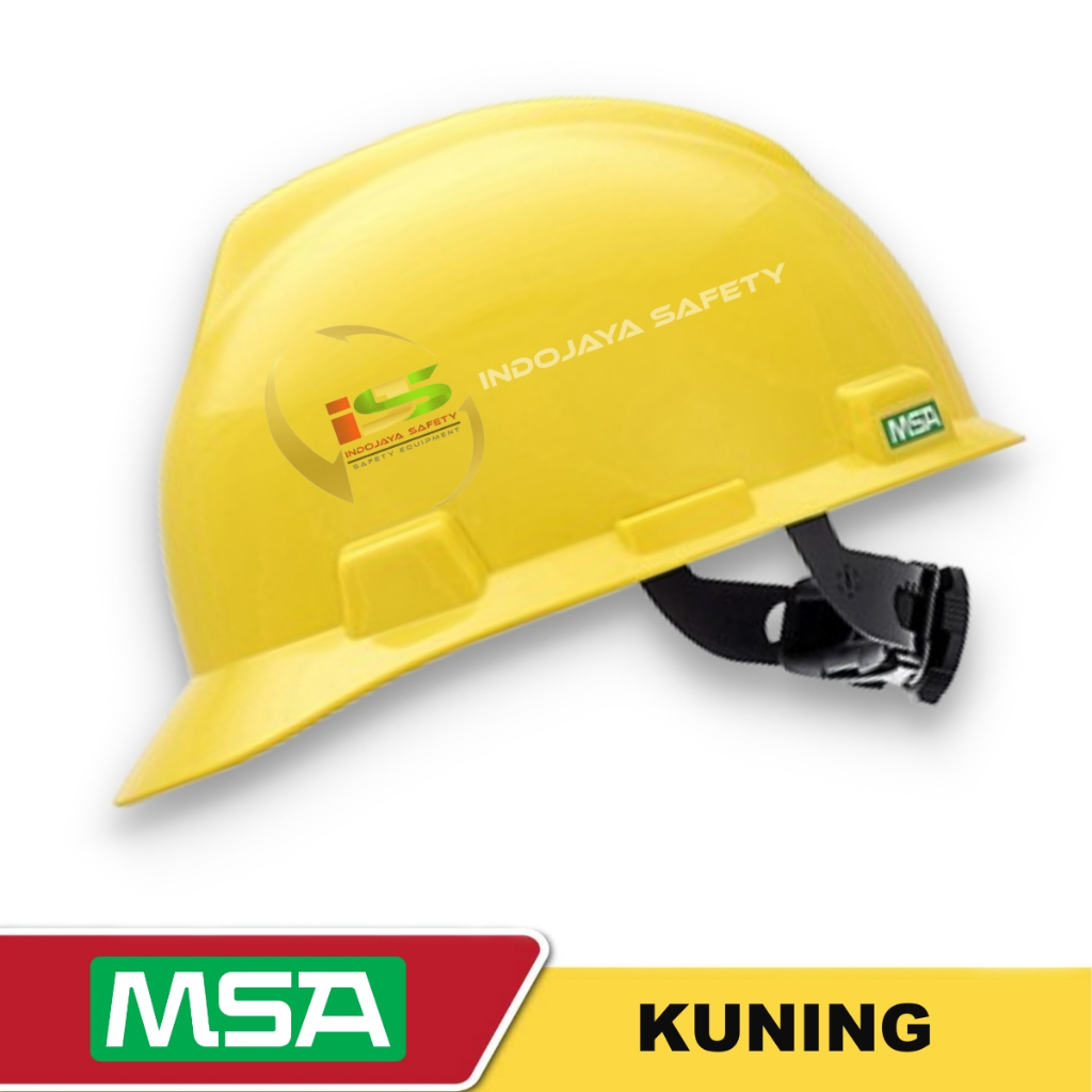 Jual Helm Safety MSA V-gard Original Fastrack Putar - Safety Helmet ...