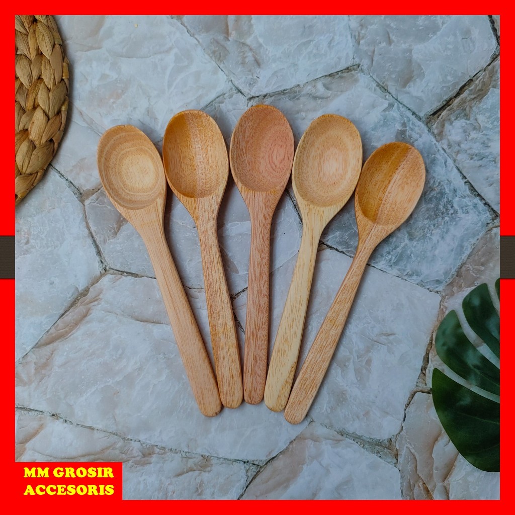 Jual Sendok Makan Kayu Mahoni Premium | Shopee Indonesia