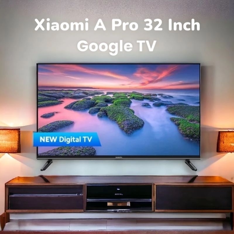 Jual Xiaomi Mi TV A Pro Series 32 Inch Google TV Digital HD DVB-T2 ...