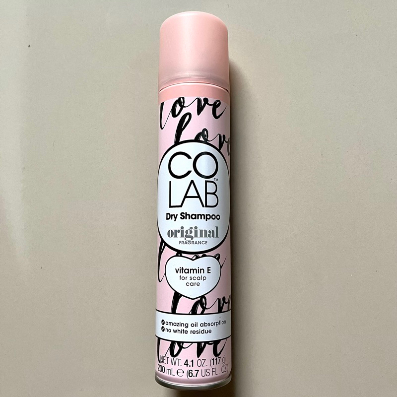 Jual COLAB Dry Shampo Original 200ml (NEW) | Shopee Indonesia