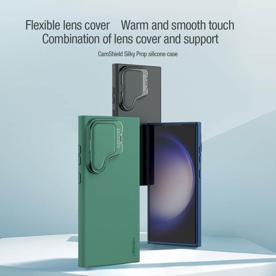 Jual Samsung Galaxy S24 Ultra - Nillkin CamShield Silky Prop Silicone ...