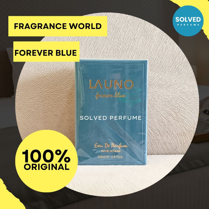 Jual Parfum Fragrance World La Uno Forever Blue for Men EDP 100 ml ...