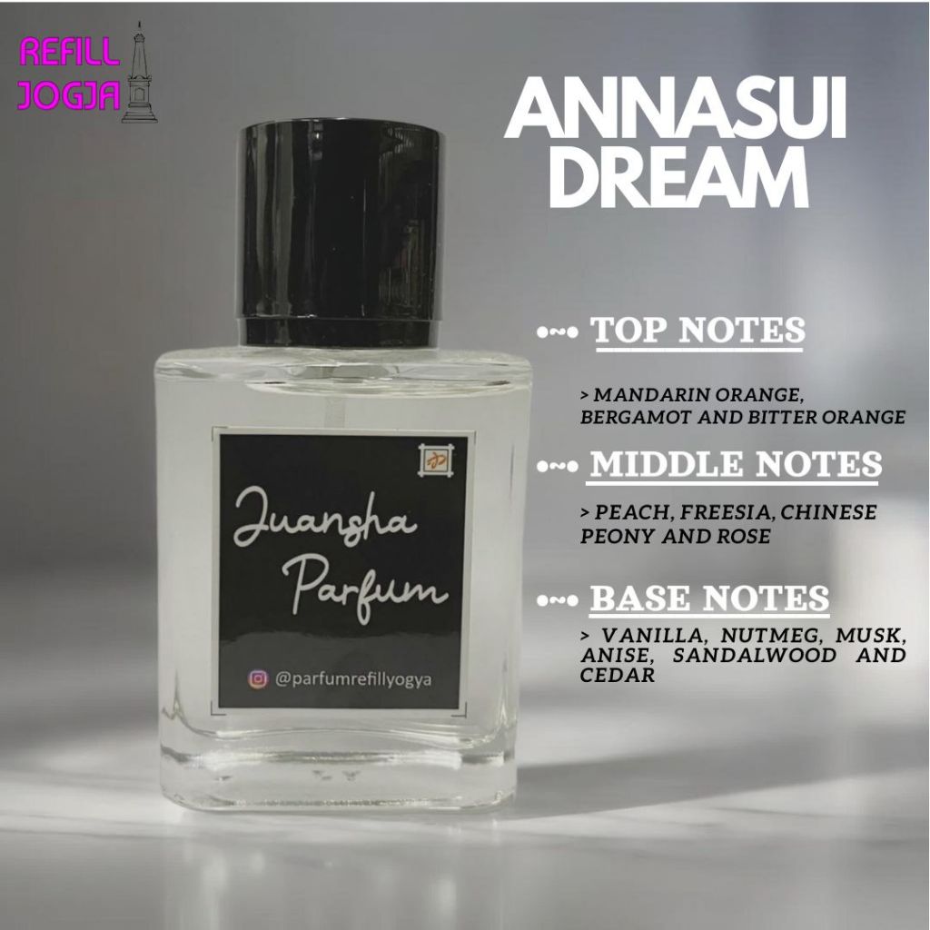Jual Parfum BEST ANASUI DREAM - Parfum Refill Jogja - Inspired by ...