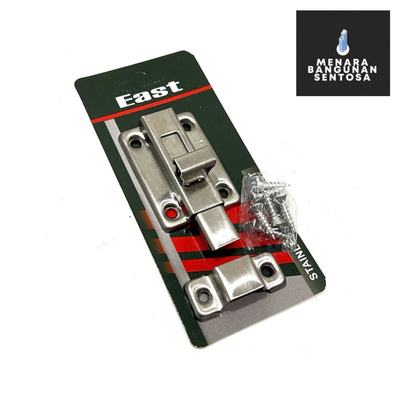 Jual Grendel Kotak Stainless Steel 2" Inch - Gerendel Selot Pintu ...