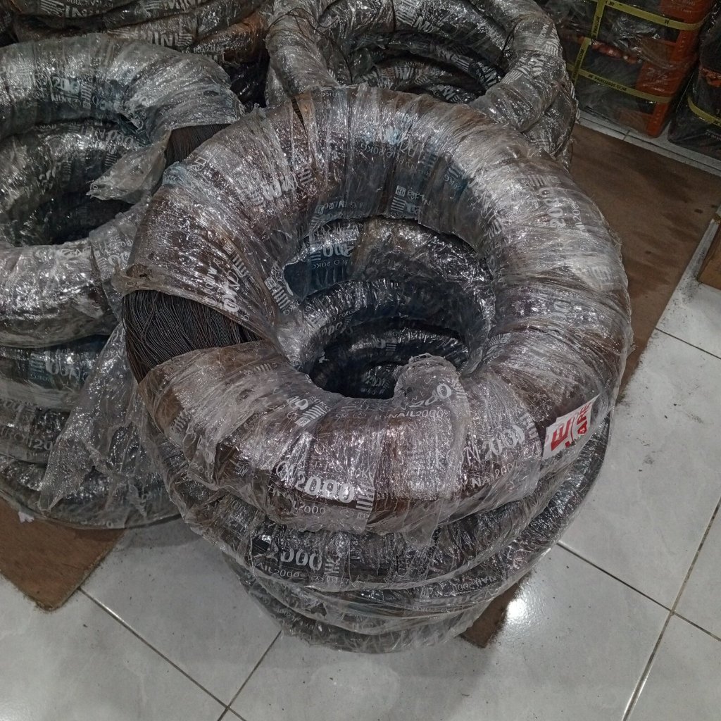 Jual MINI2000 Kawat Bendrat Beton Annealed Wire 5 KG Hitam | Shopee ...