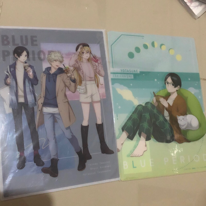 Jual blue period bp official merch yuka yatora yotasuke shitajiki b5 ...