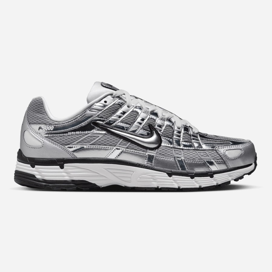 Jual NIKE P-6000 Metallic Silver Sail Black P6000 ORIGINAL RESMI ...