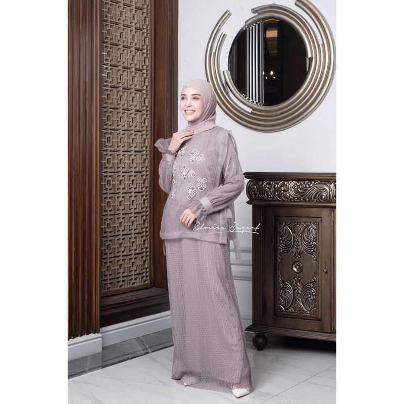 Jual FATHEA DRESS SET ELMIRA SAGEEF X HAMIDAH | Shopee Indonesia