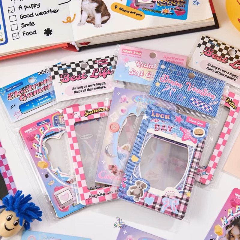 Jual (15 lembar) Poca Sleve Deco Toploader Dekorasi Stationery | Shopee ...