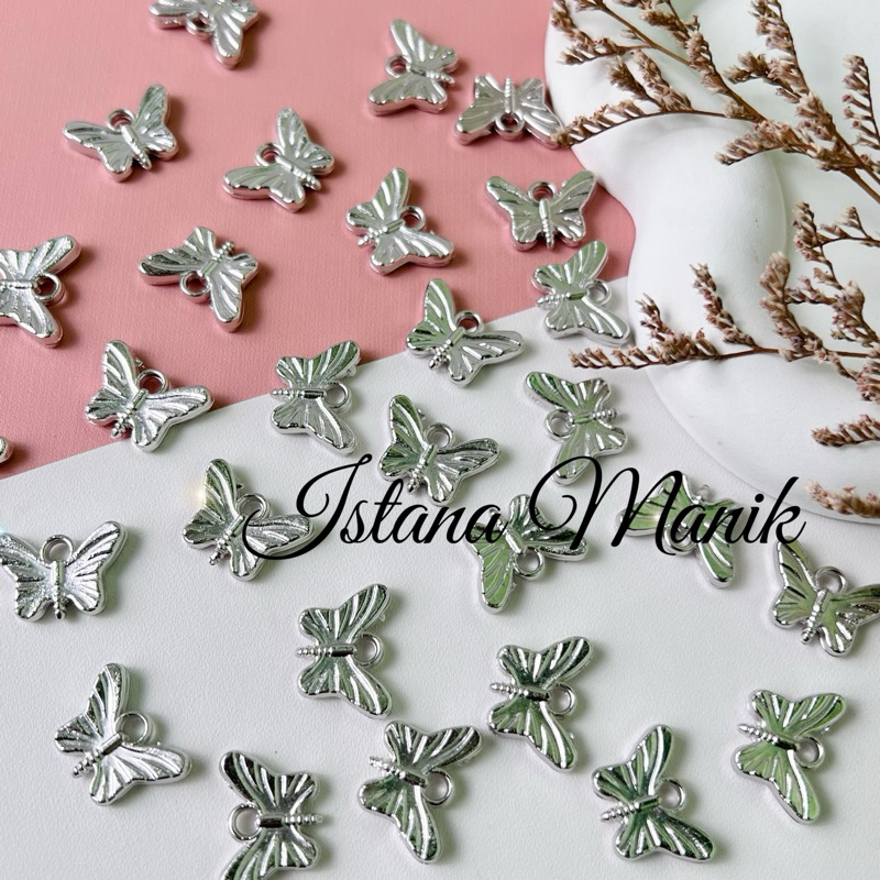 Jual (15gr) Manik Charm Bandul Ringan Silver | Shopee Indonesia