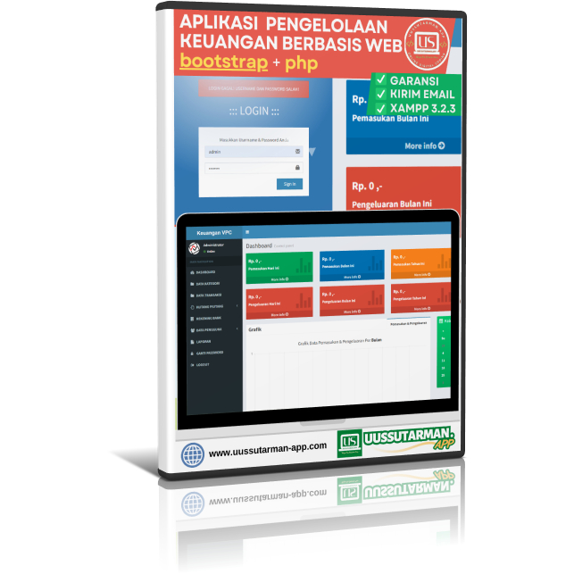 Jual Aplikasi Keuangan Berbasis Web Menggunakan PHP dan MySQLi | Shopee Indonesia