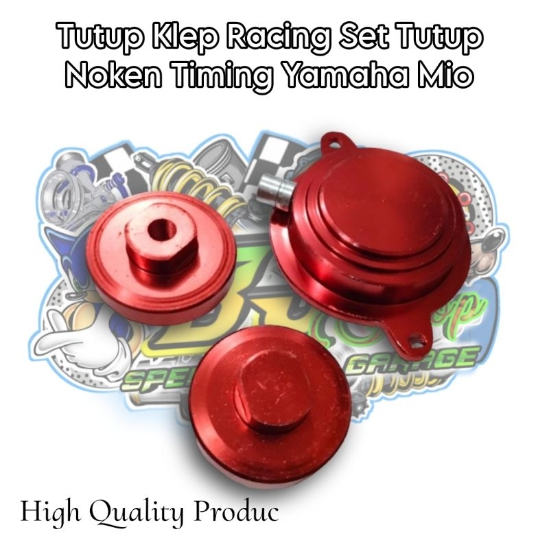 Jual Tutup Klep Racing Set Tutup Timing Noken Mio Nouvo Vega jupiter ...