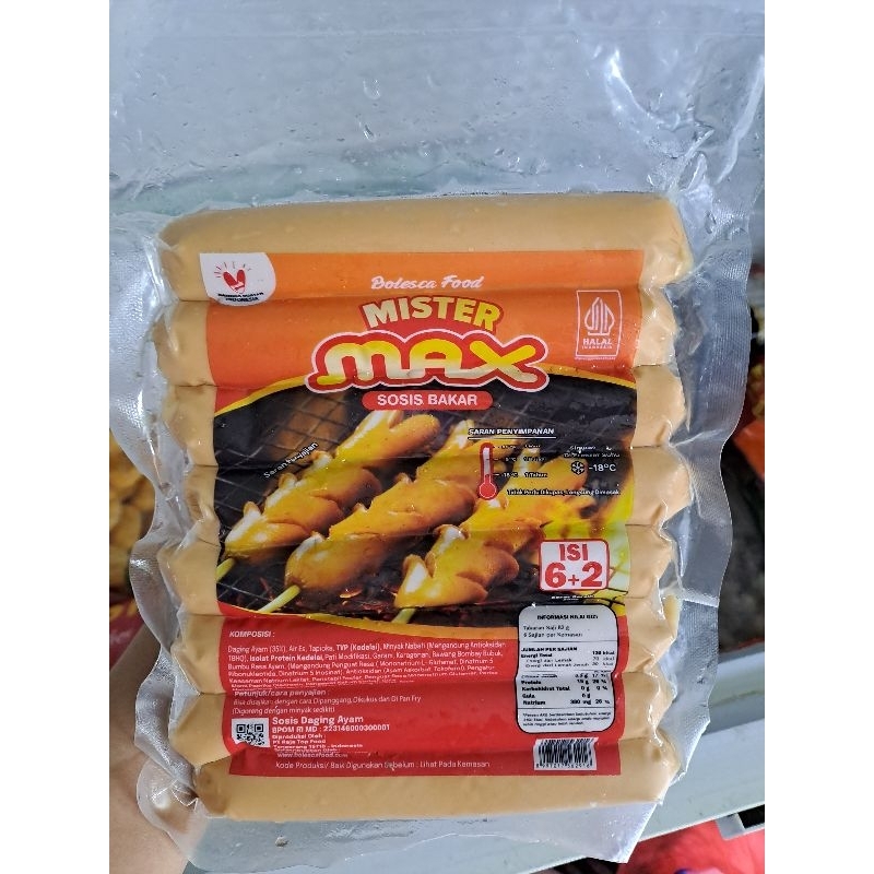 Jual SOSIS JUMBO MAX ISI 6 BONUS 2 | Shopee Indonesia