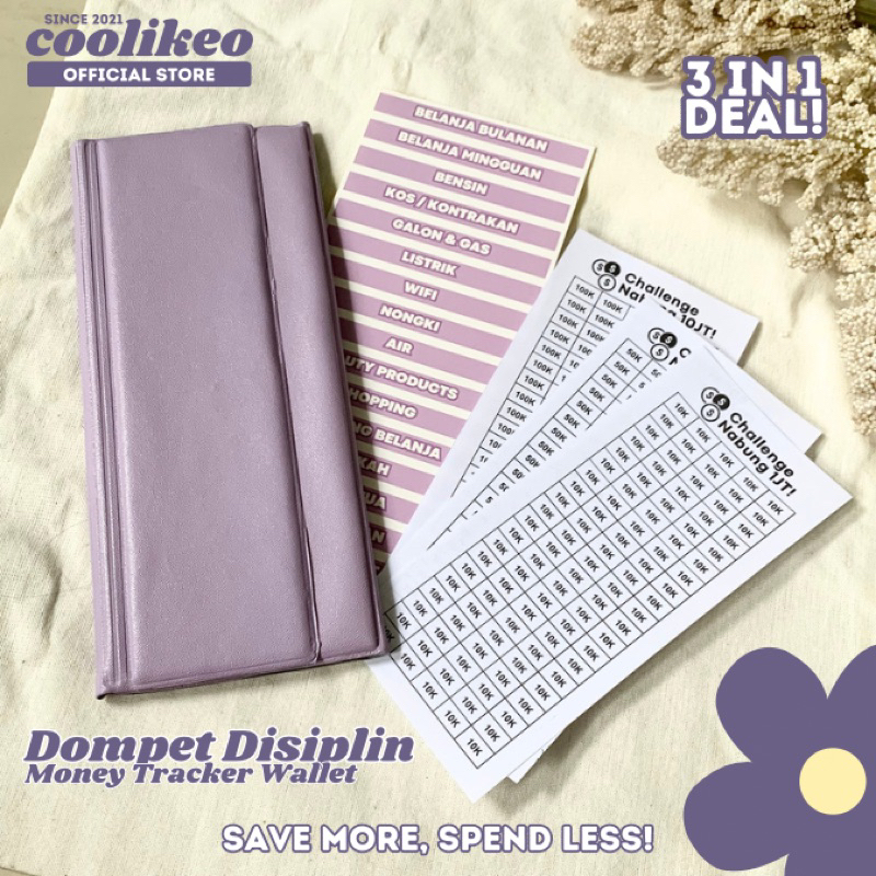 Jual [READY] DOMPET DISIPLIN KEUANGAN POLOS DOMPET KEUANGAN PANJANG ...
