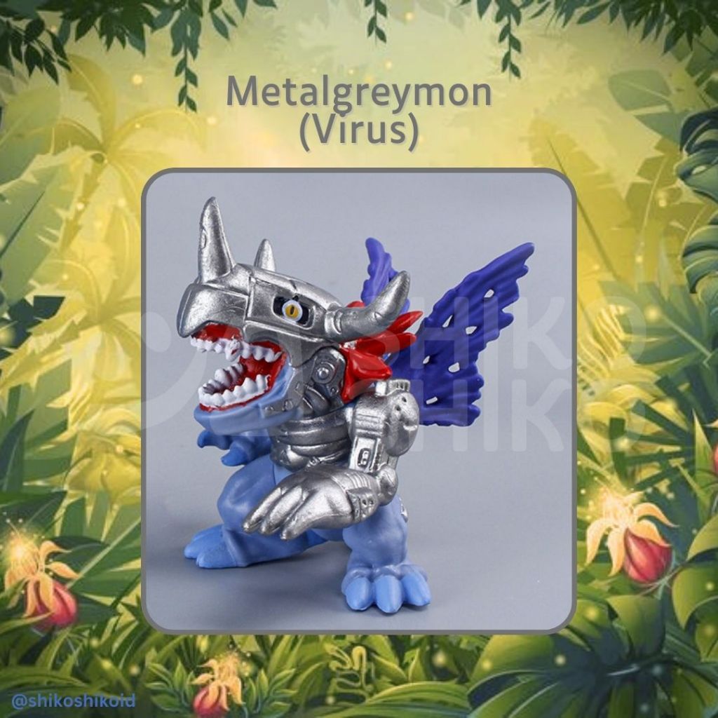 Jual FGCdig Figure Chibi Digimon Agumon Greymon Vmon Figur Tytannomon ...