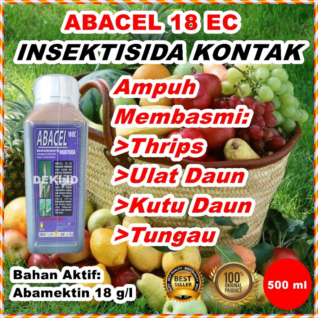 Jual Abacel 18 EC 500 ML Insektisida Kontak Obat Pestisida Abamektin ...
