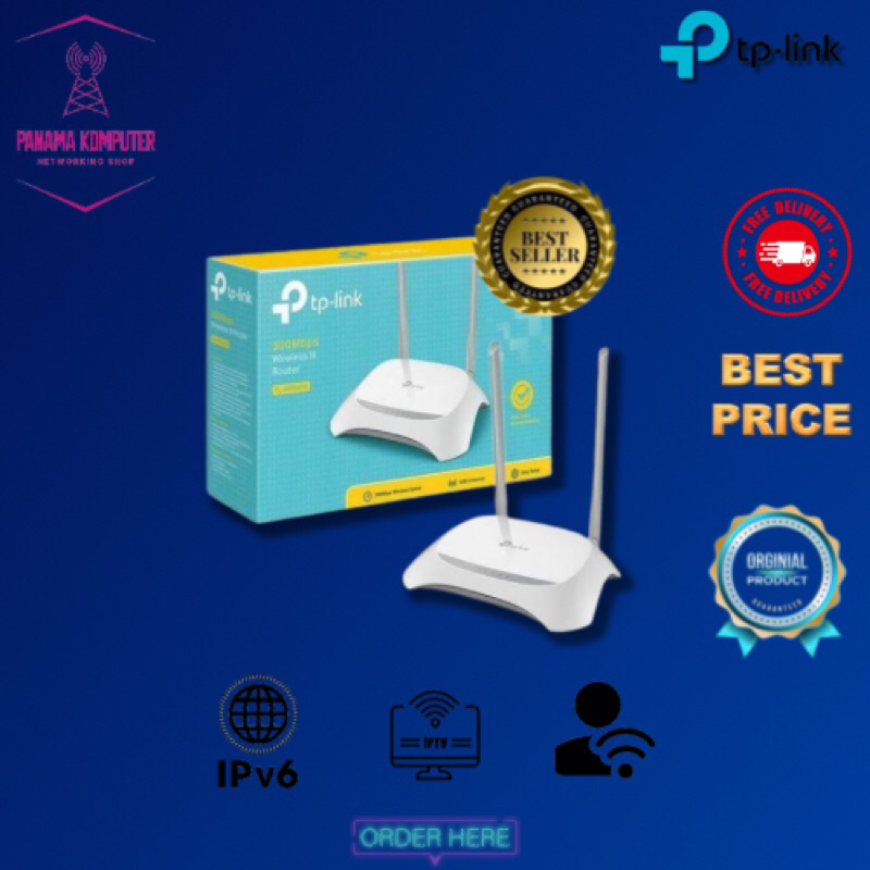 Jual TPLINK TL-WR840N 300mbps Wireless N Router | Shopee Indonesia