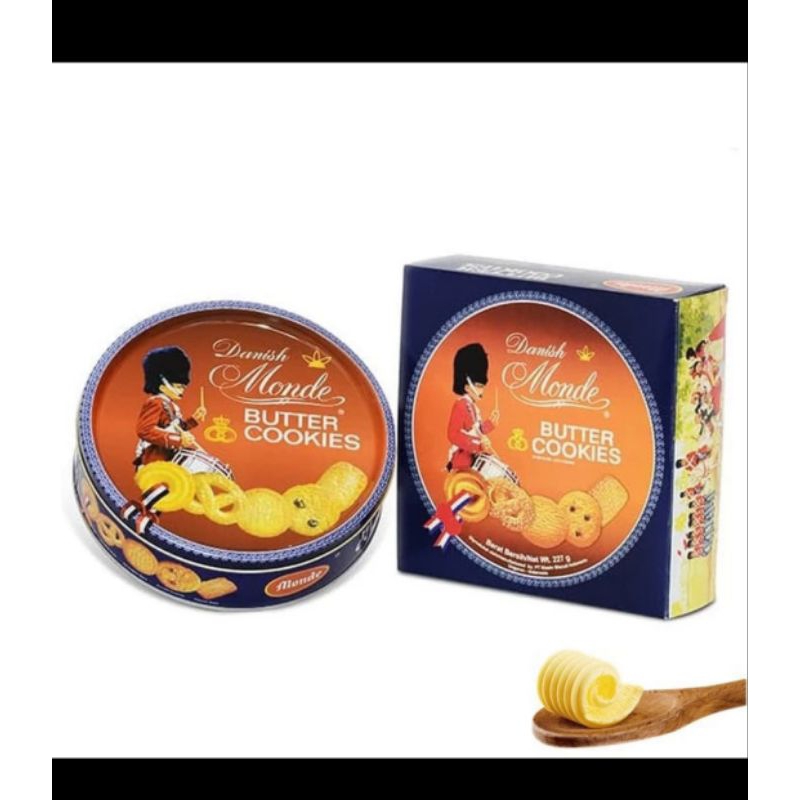 Jual Monde butter cookies 454g | Shopee Indonesia