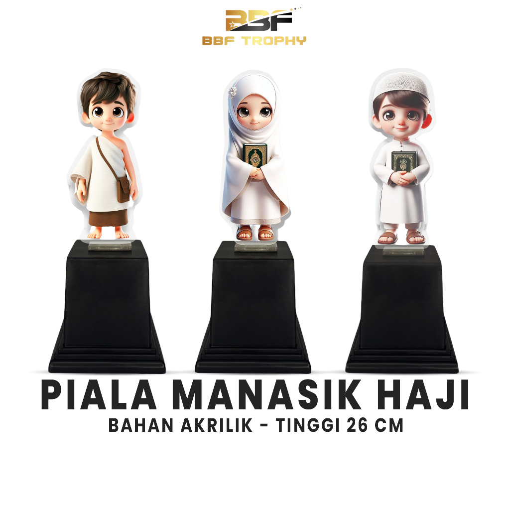 Jual Piala Plakat Manasik Haji Bahan Akrilik Vandel Wisuda Pesantren ...