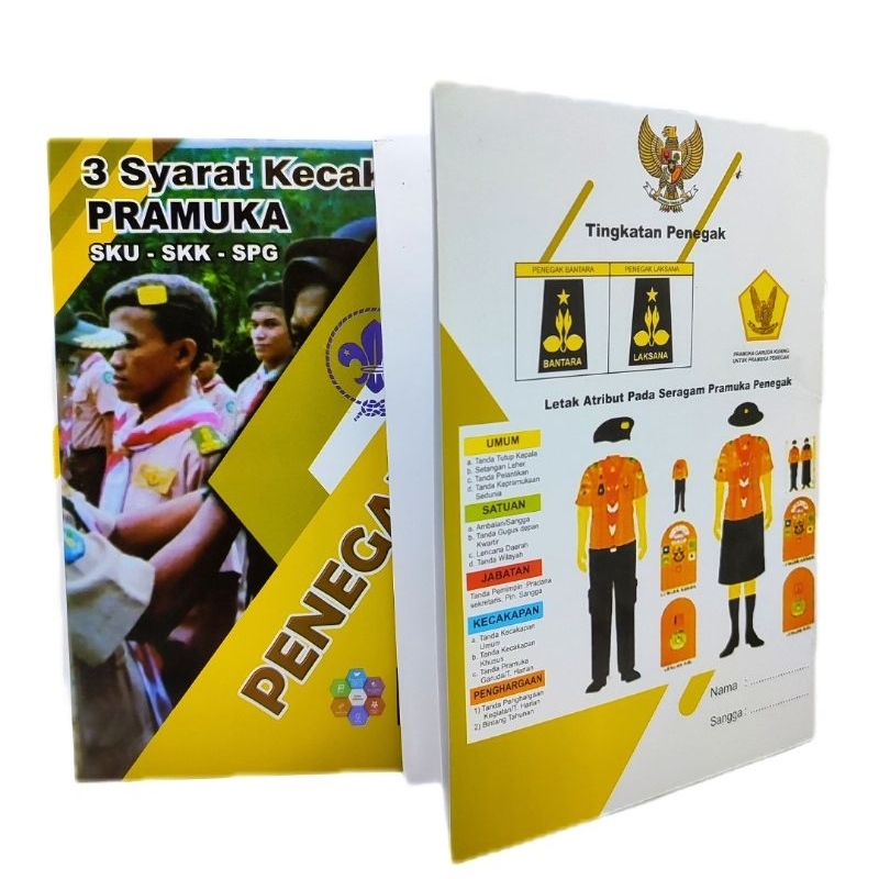 Jual Buku Pramuka Buku Syarat Kecakapan Pramuka Lengkap 3in1 Sku Skk ...