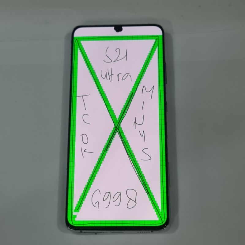 Jual LCD SAMSUNG GALAXY S21 ULTRA - G998 ORIGINAL 2ND COPOTAN - MINUS ...