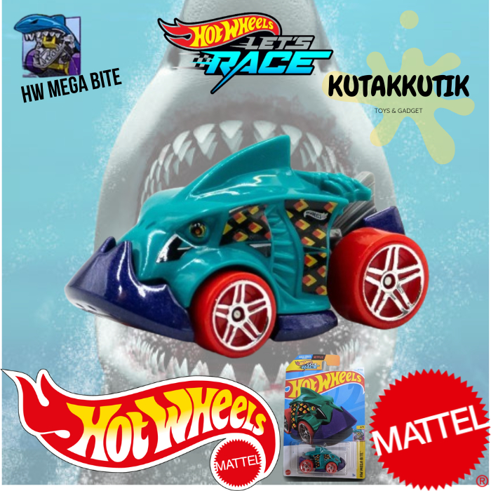 Jual Hot Wheels Mobil Ikan Piranha Terror Tosca Ungu Lot D 2024 HW Mega ...