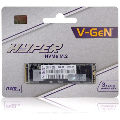 Jual SSD V-GeN 512GB M.2 NVMe PCIe Gen 3.0 - SSD VGEN M2 VGEN NVME PCIE ...