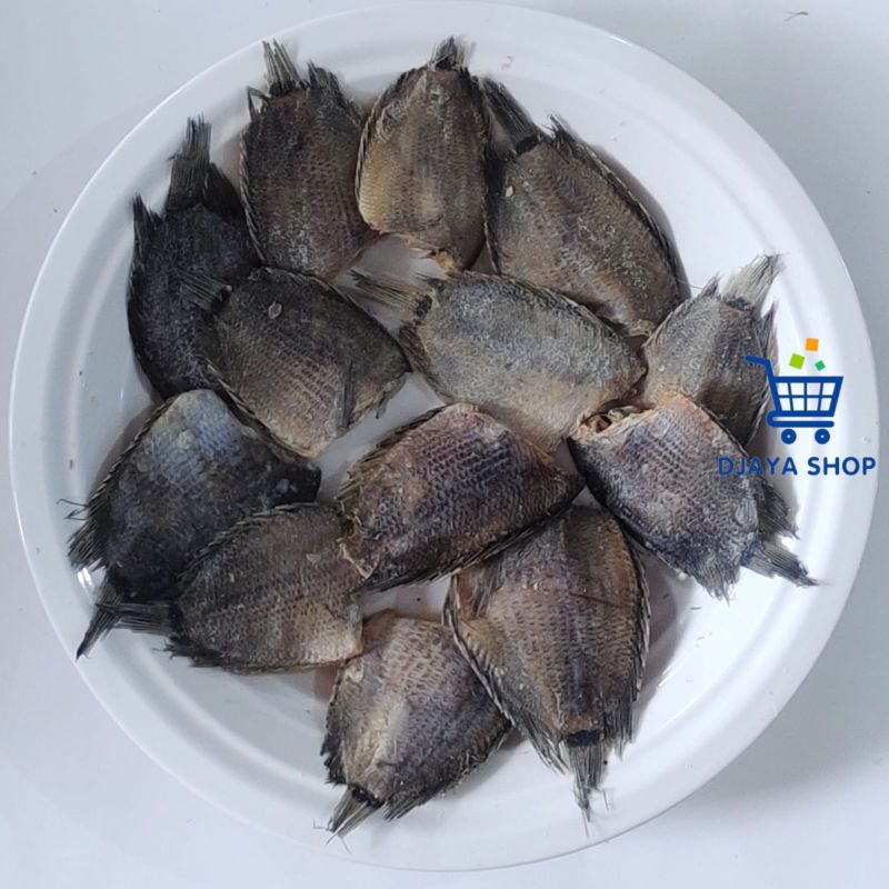 Jual ikan asin biawan/tembakang 250 gram | Shopee Indonesia