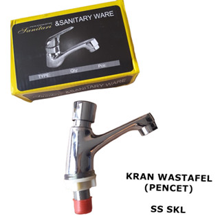 Jual KLP-SKL Keran air kran wastafel tekan otomatis push wastafel ...