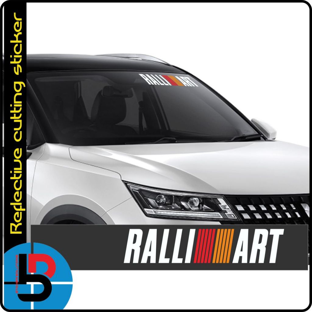 Jual RALLIART Reflective scotlite cutting sticker | Shopee Indonesia