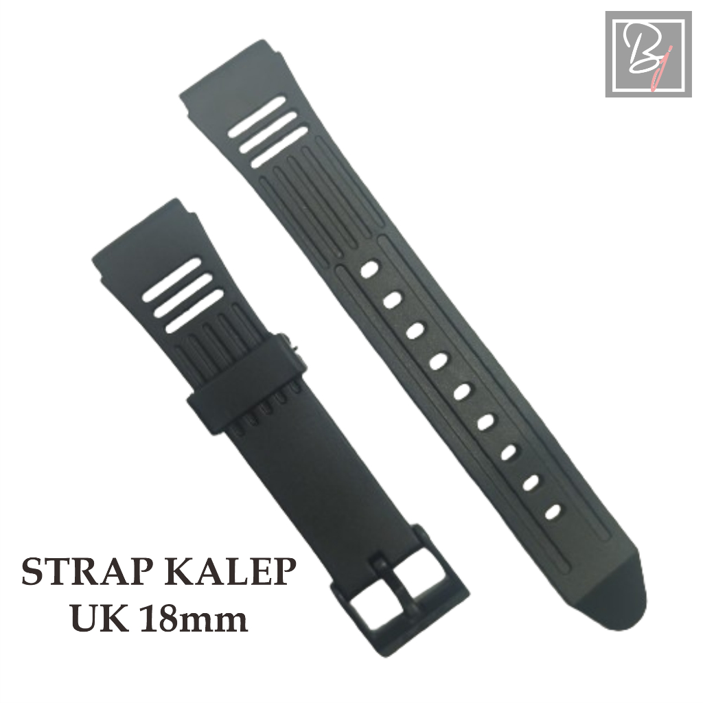 Jual Tali Jam Tangan Rubber Casio, Strap Arloji Kalep Karet, Ukuran ...