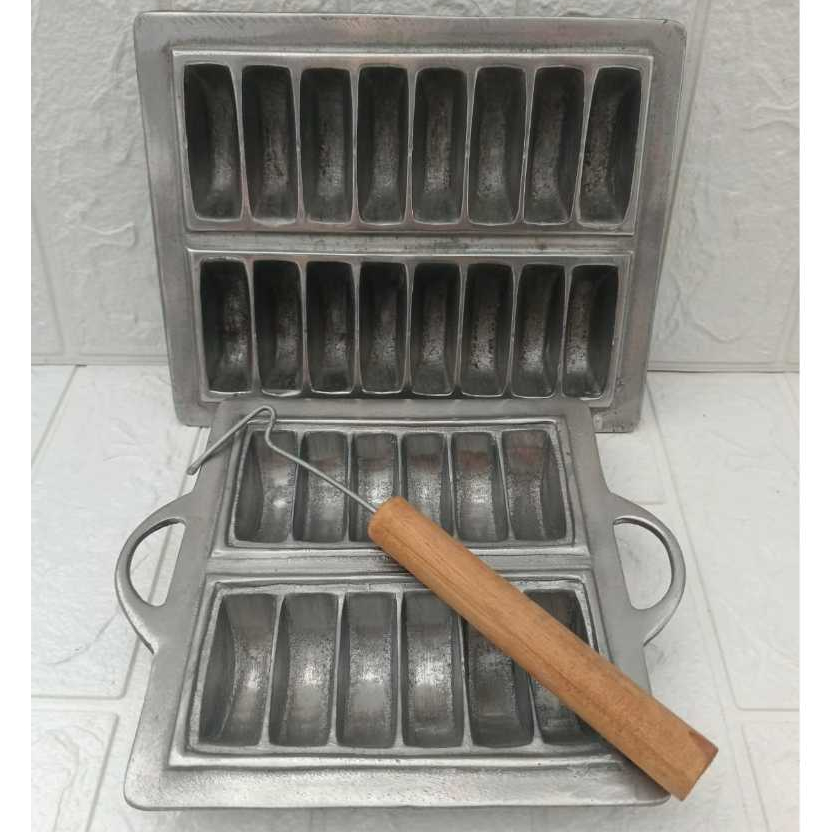 Jual Cetakan Kue Pukis / Pancong Lumer / Bandros 16/12 Lubang FREE ...