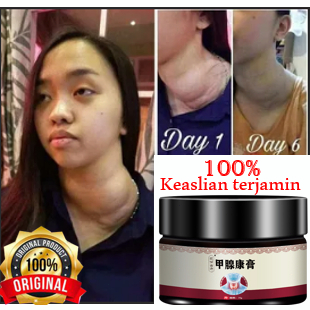 Jual Krim Tiroid 35g gondok kelenjar getah bening kista tiroid nodul ...