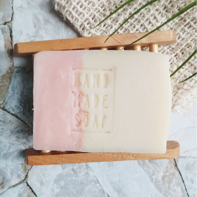 Jual Cherry Boom Pink Salt Natural Soap Bar (nobox souvenir) | Shopee ...
