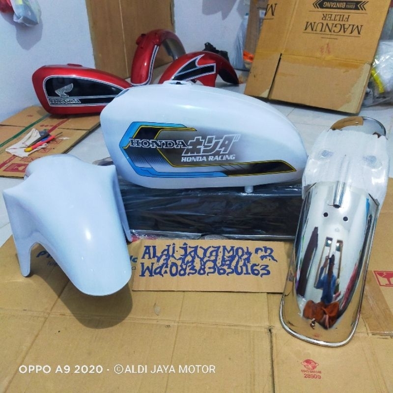 Jual Tangki cb Honda Gank body set cb Airbrush anti karat sudah di ...